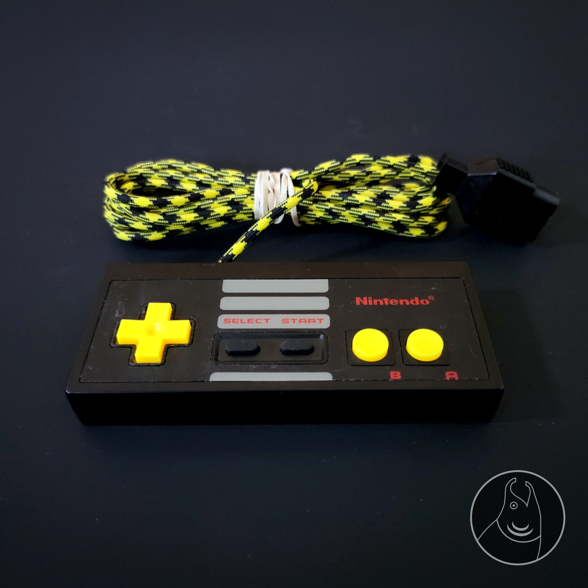 High Voltage Custom NES Controller Paracord New Buttons New Shell - Etsy