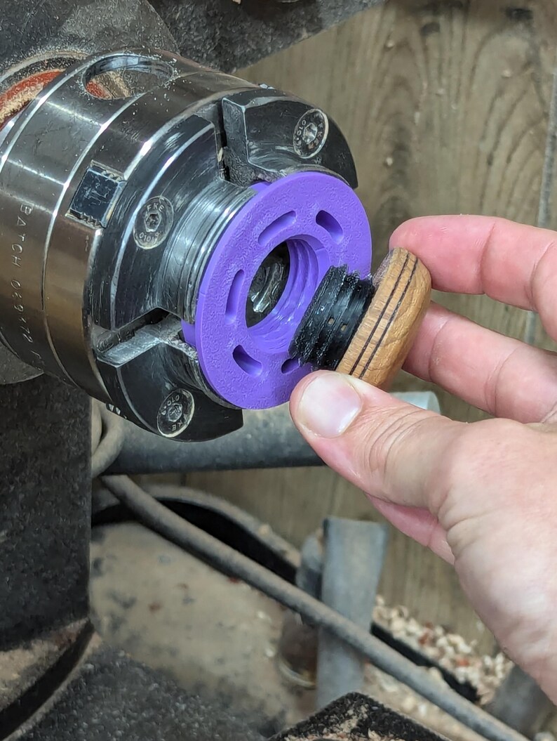 Chuck Mount for Threaded Inserts (lid Side) - Etsy