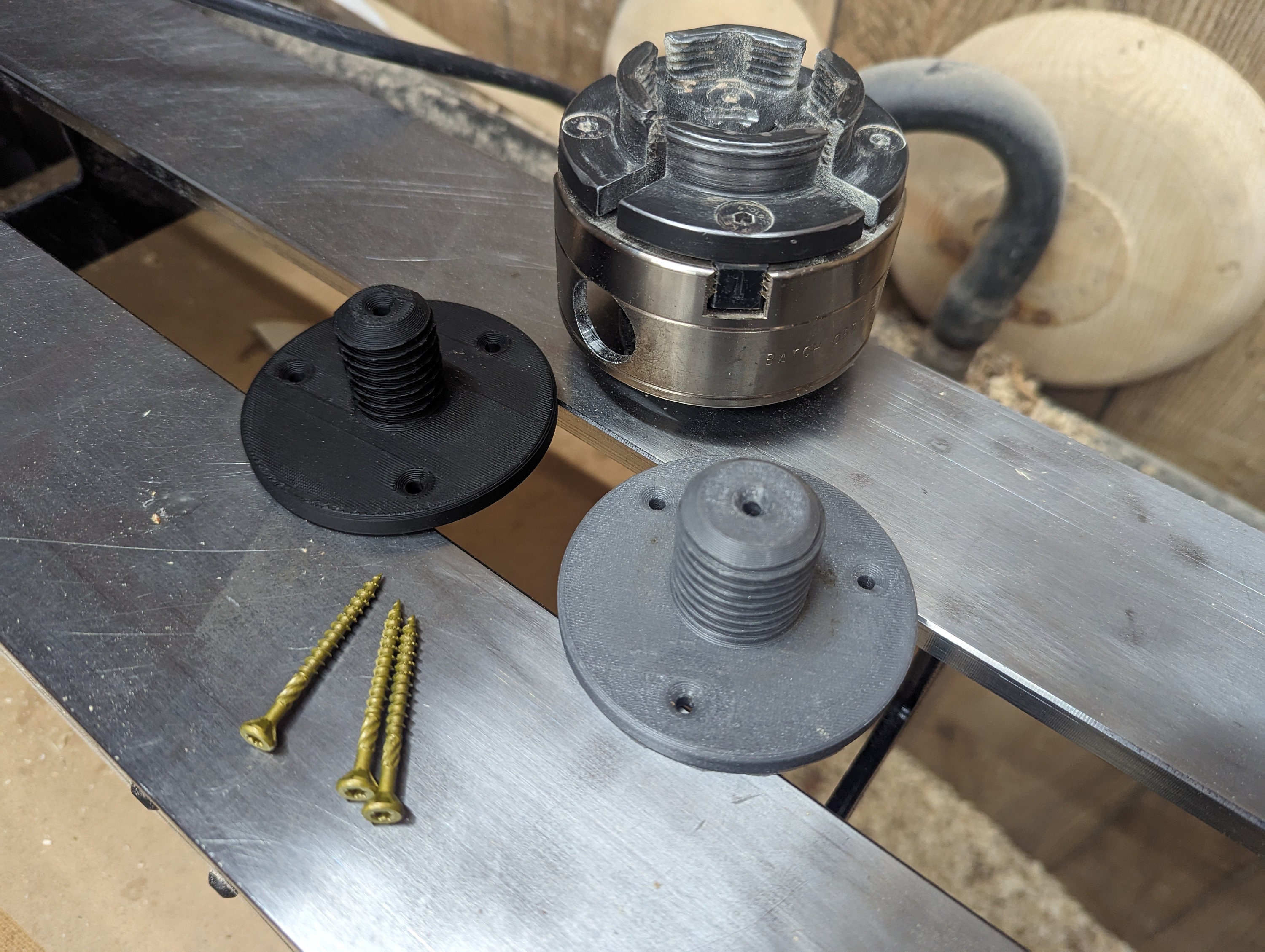 Lathe Chuck Wall Mount - Etsy