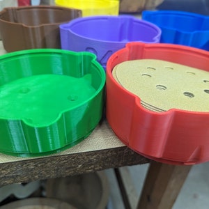 Stacking Sanding Pad Storage (5"/125mm) - Etsy