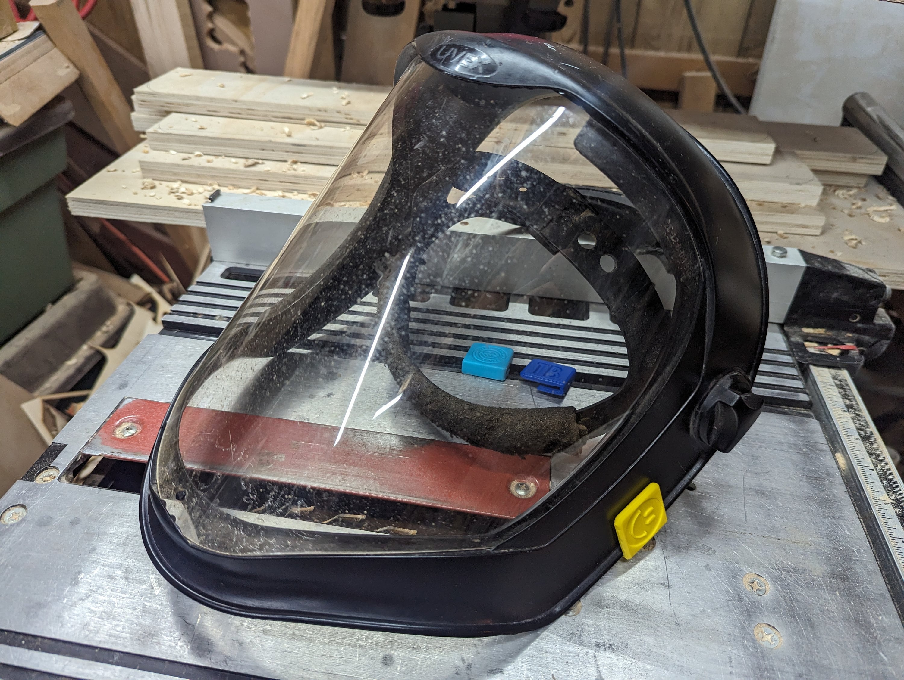 Wood Turning Face Shield Badge - Etsy