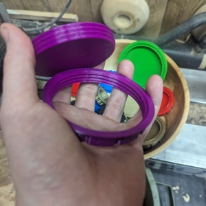 Chuck Mount for Threaded Inserts (lid Side) - Etsy