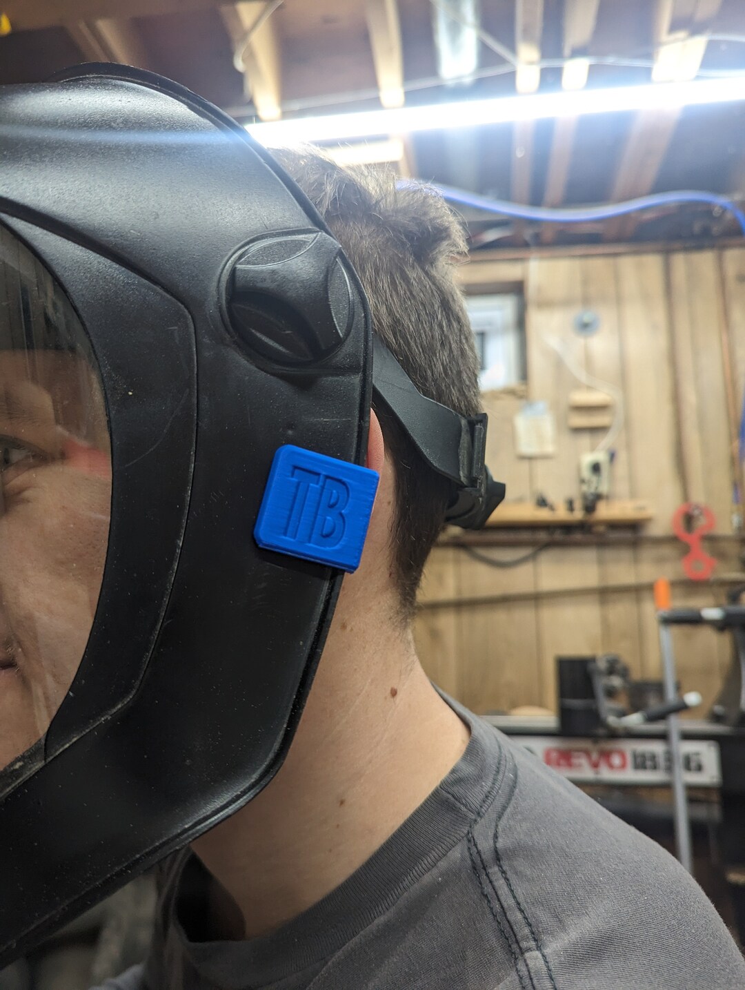 Wood Turning Face Shield Badge - Etsy