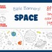 SPACE Bible Banner - 8ft Long Large Christian SPACE Themed Coloring ...