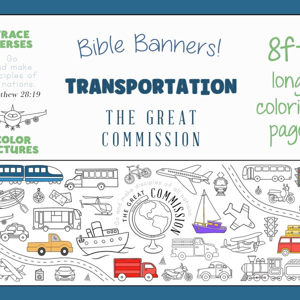 The Great Commission Craft - Etsy