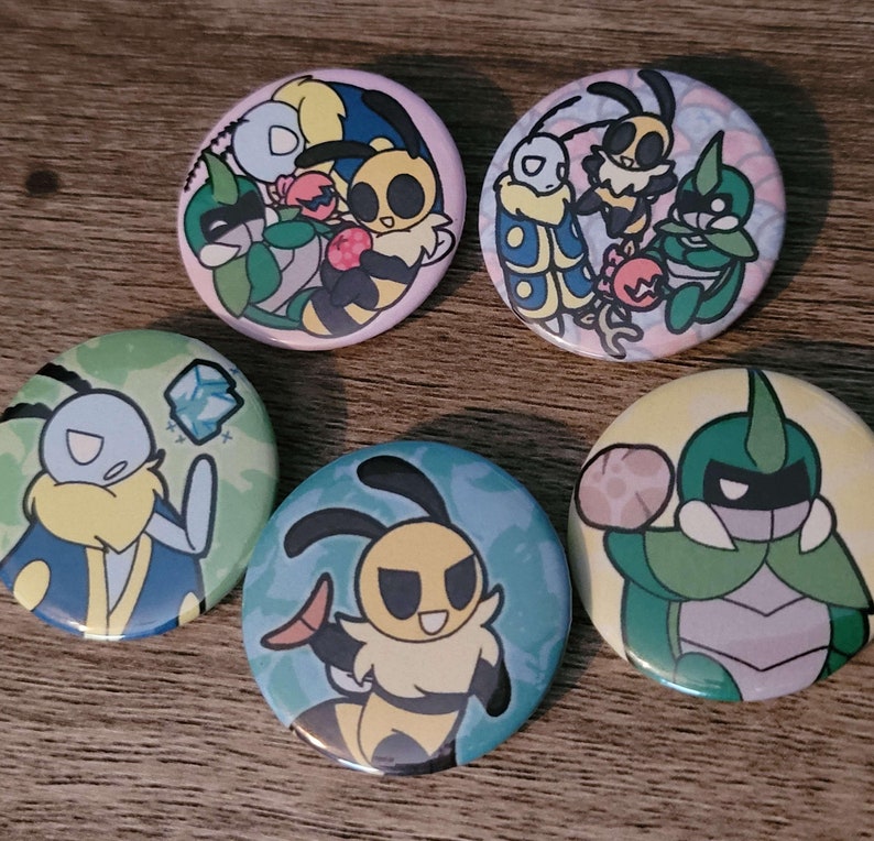 Bug Fables Character Buttons - Etsy