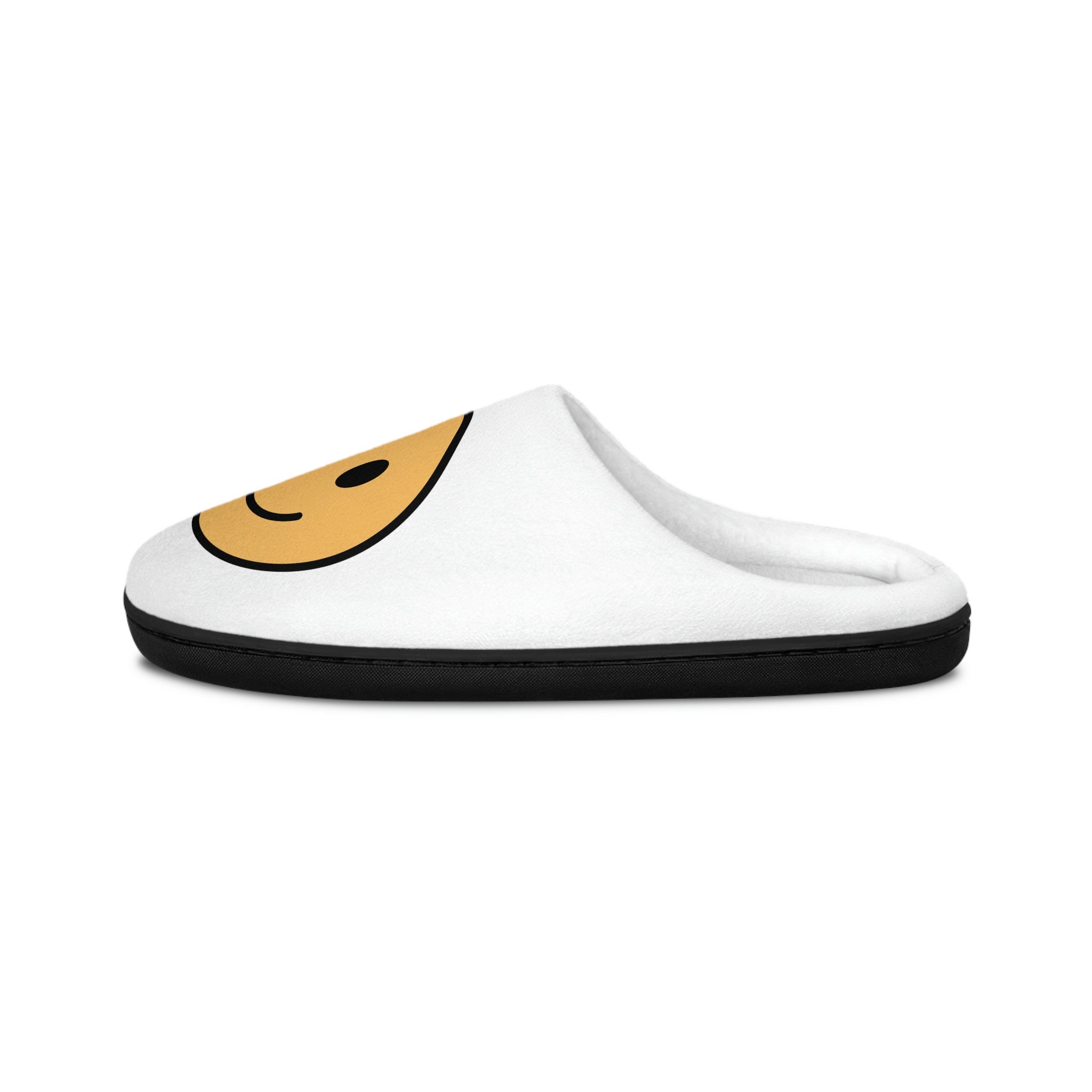 Smiley Face Women's Indoor Slippers Very Happy Slippers - Etsy