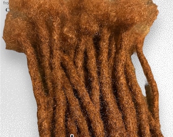 CURLY ENDS Loc Extensions | Custom Handmade Loc Extension| Human Hair ...