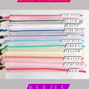 Vinyl Zipper Bag, Bikini Pouch, Name Pool Bag, Wet Dry Pool Pouch ...