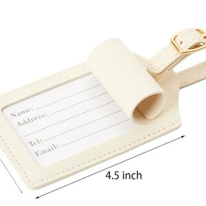 Patch Letter Luggage Tag, Chenille Letter Luggage Tag, Leather Luggage ...