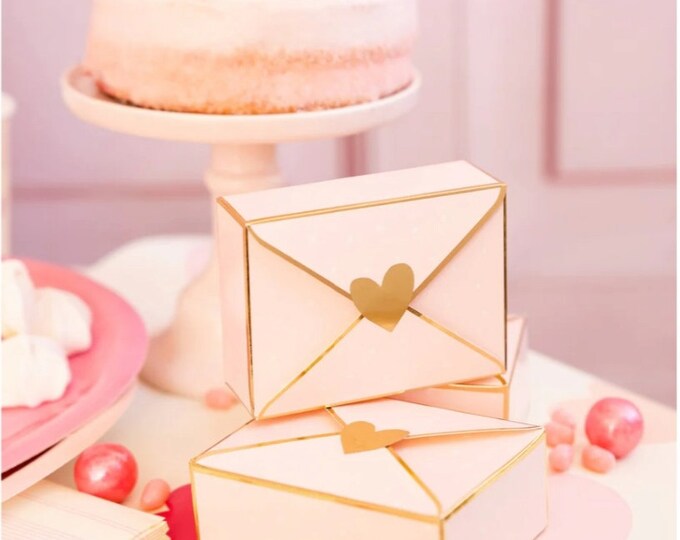 Valentine Treat Boxes, Valentine Candy Boxes, Valentine Favors ...