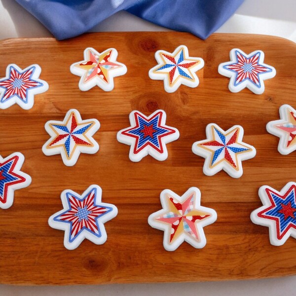 Fondant Stars - Etsy