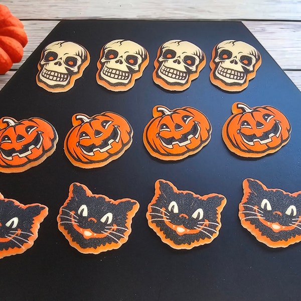 Halloween Cupcake Toppers - Etsy