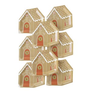 Gingerbread House Paper Plates, Gingerbread Party, Gingerbread House ...