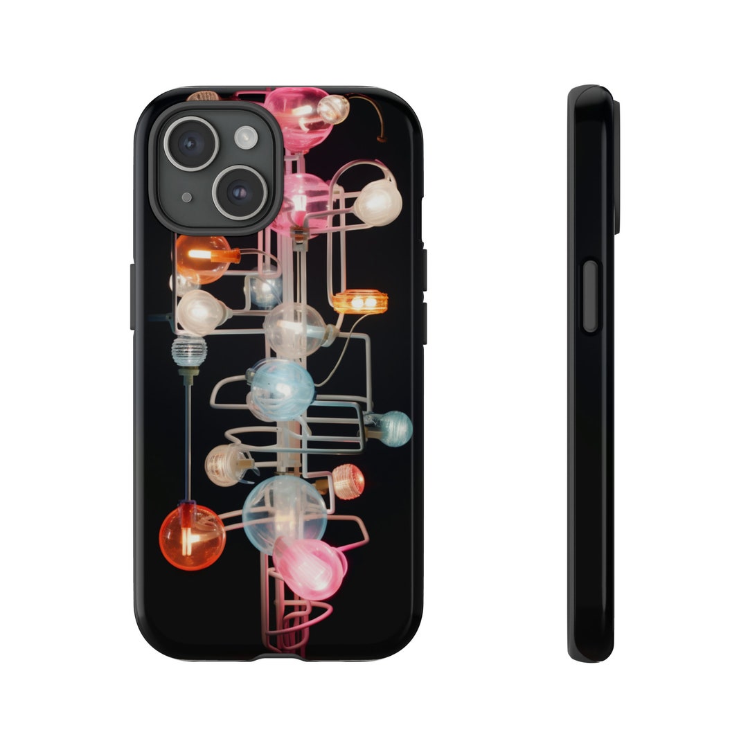 Light Bulb Trend Phone Case Unique Artistic Phone Cover - Etsy