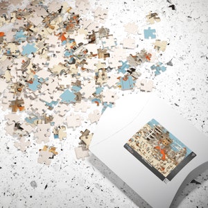 Beach Fantasy Jigsaw Puzzle, Sandcastle Scene, Summer Fun Coastal ...