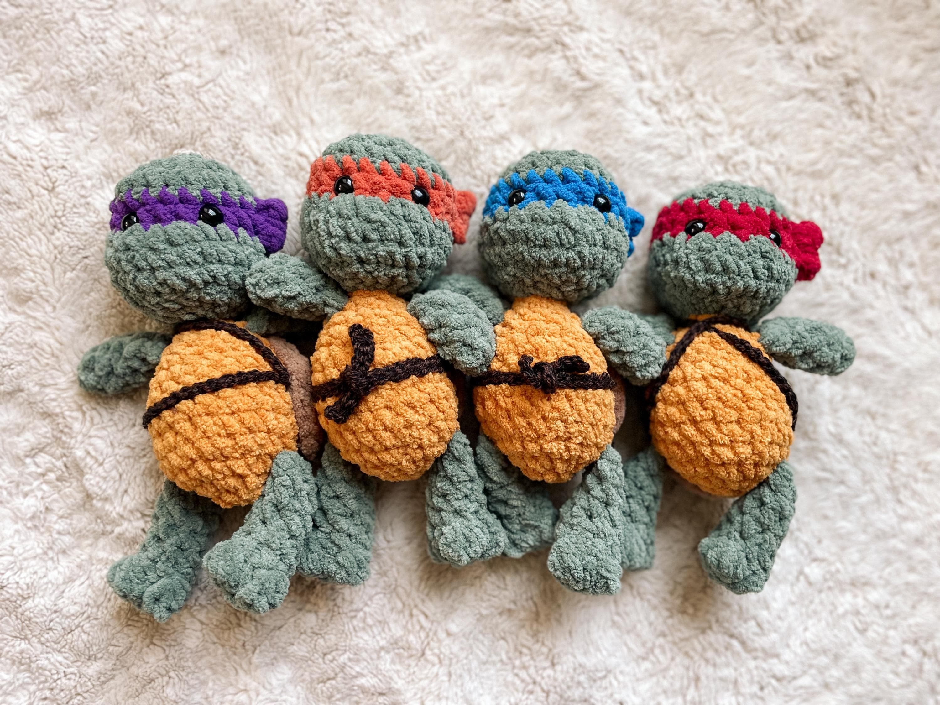 Made to Order Teeny Turtle Stuffie Turtle Ninja - Etsy