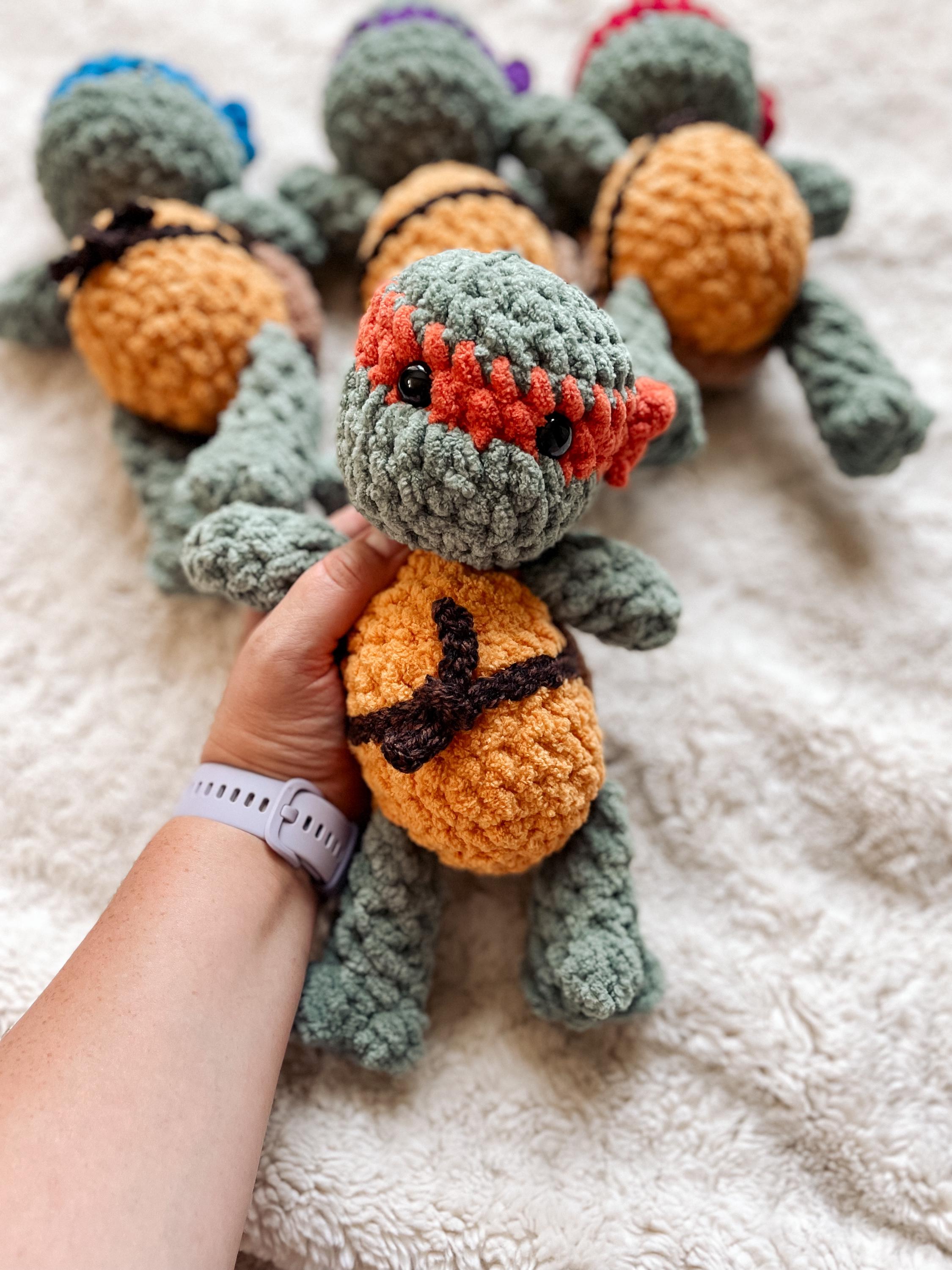 Made to Order Teeny Turtle Stuffie Turtle Ninja - Etsy