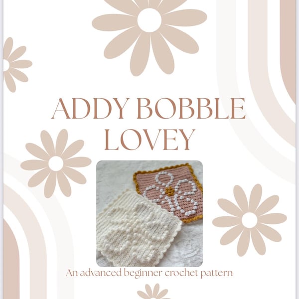 Flower Bobble Square - Etsy