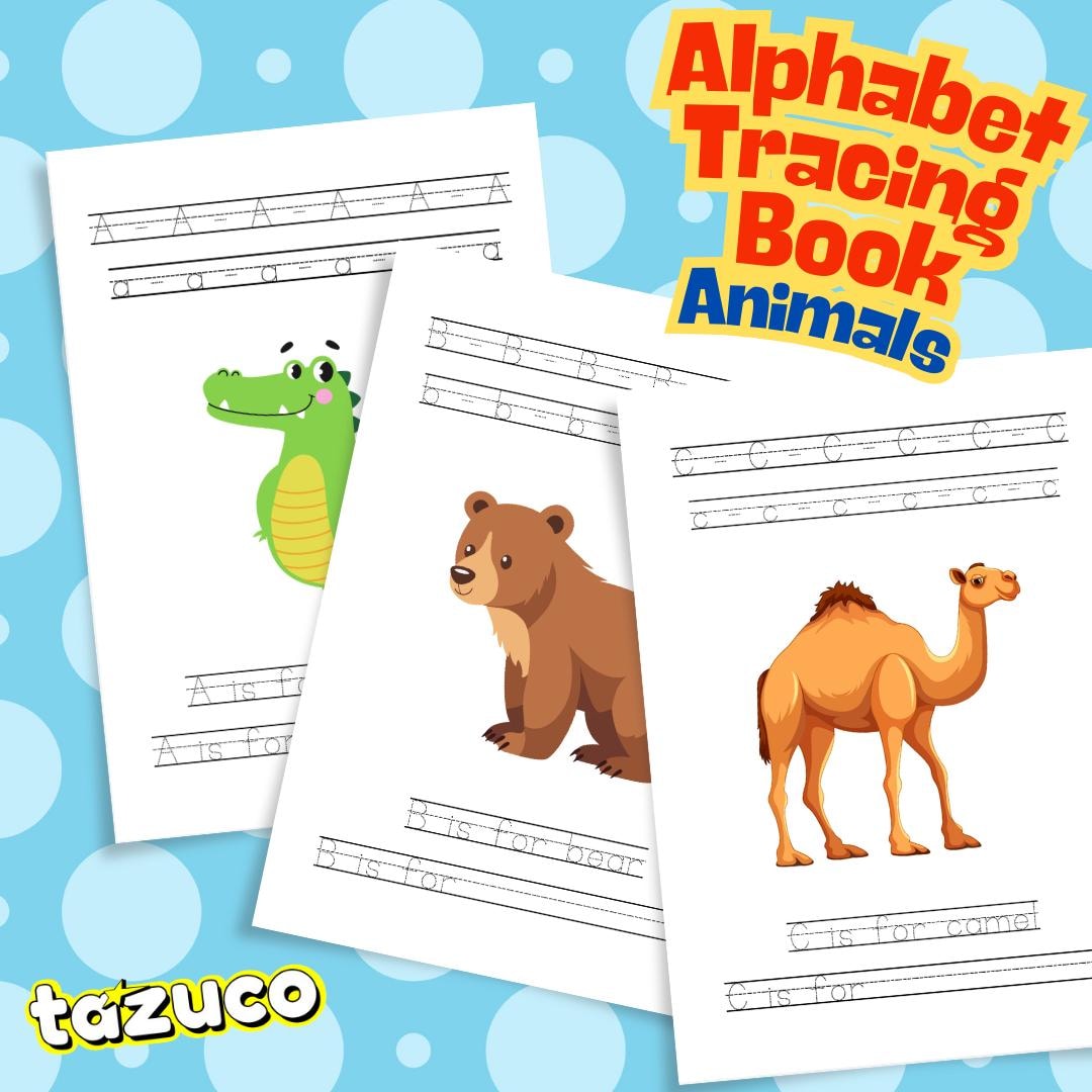 Preschool Alphabet Tracing Worksheet | Educational Digital Resource for ...