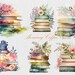 Watercolor Planner Scene Clipart Commercial Use Clipart - Etsy