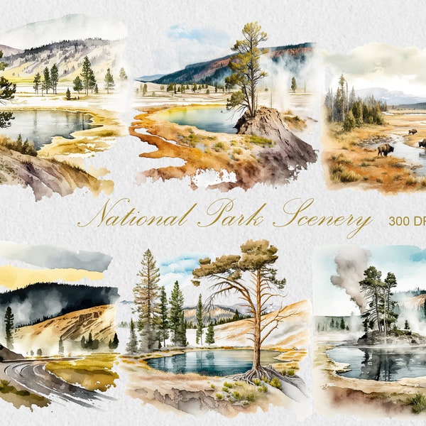 National Park Clipart - Etsy