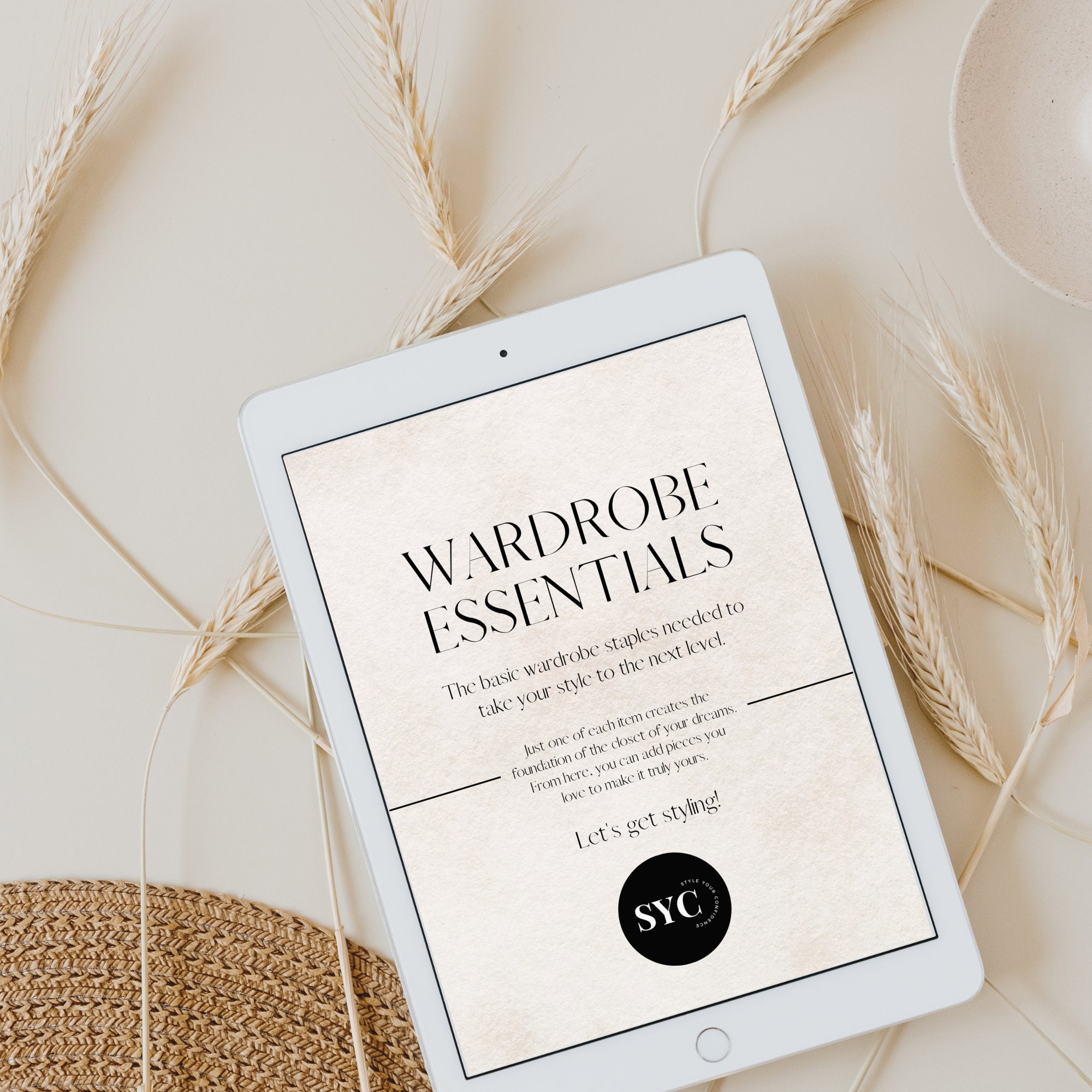 Wardrobe Essentials, Digital Checklist, Closet Basics, Style How-to ...