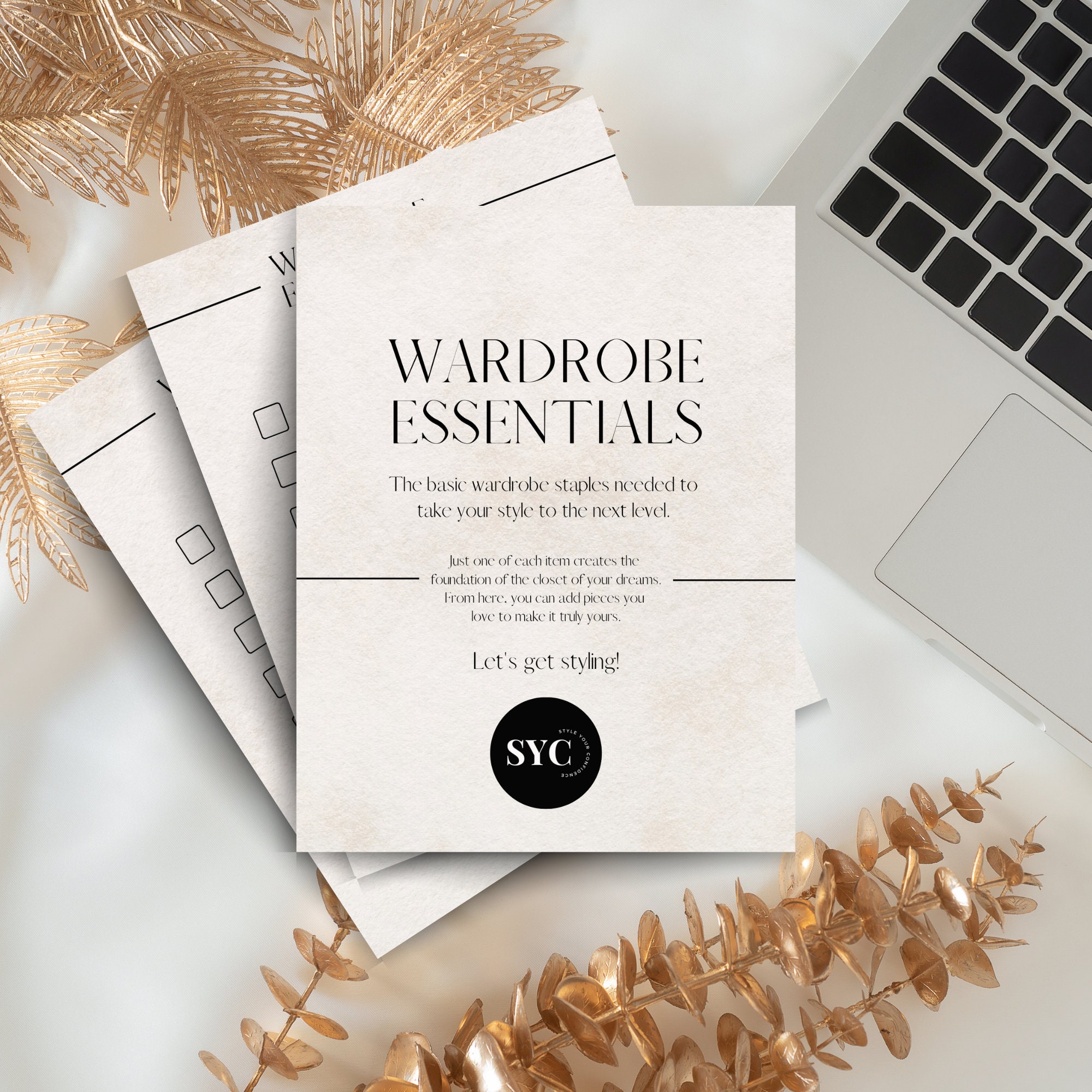 Wardrobe Essentials, Digital Checklist, Closet Basics, Style How-to ...