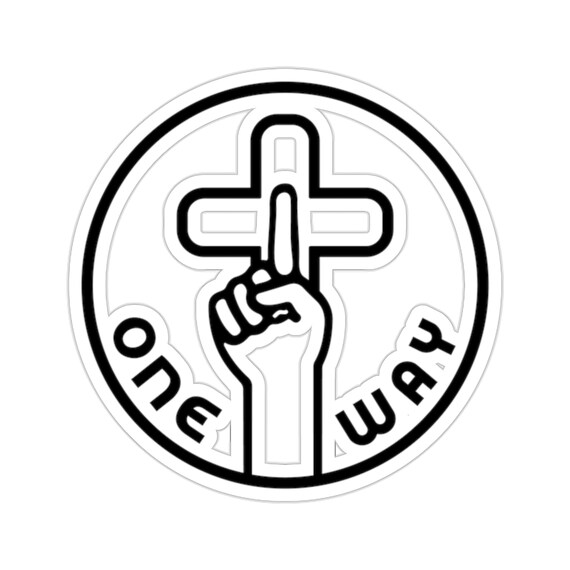 One Way Jesus Sign