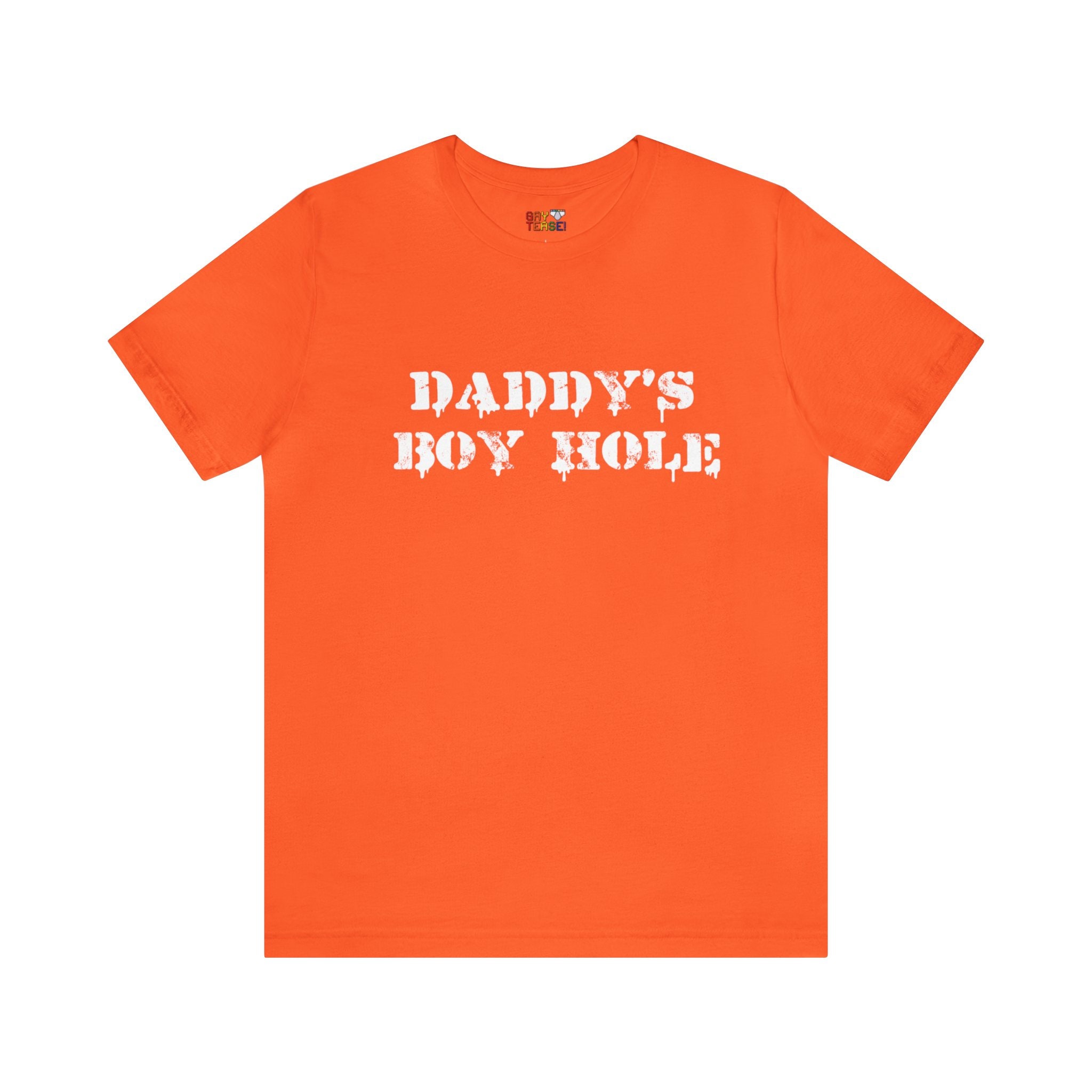 Daddy's Boy Hole Tee - Etsy