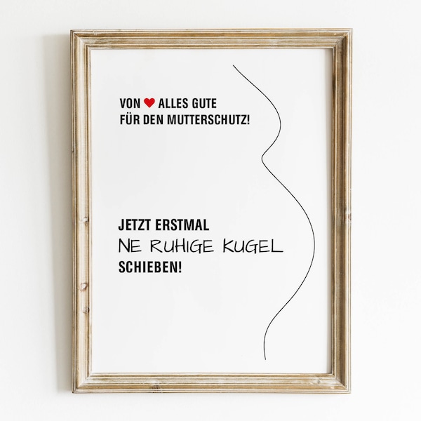 Karte mutterschutz - Etsy.de