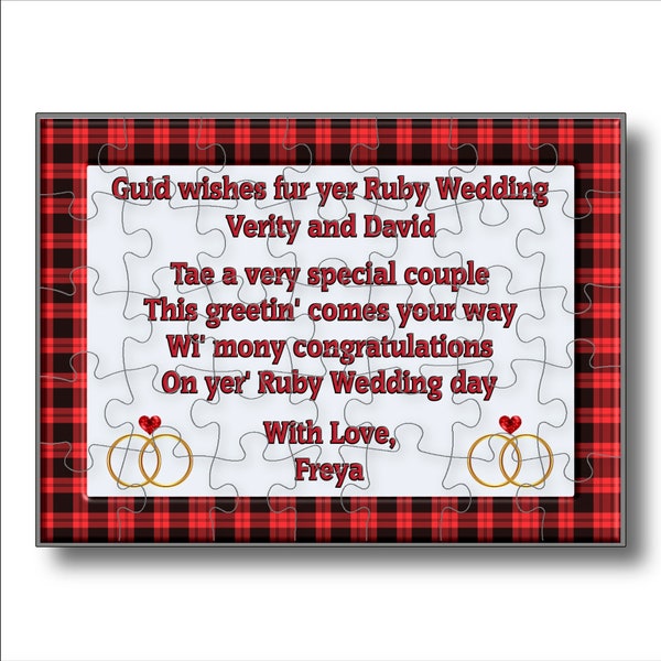 Anniversary Poem - Etsy UK