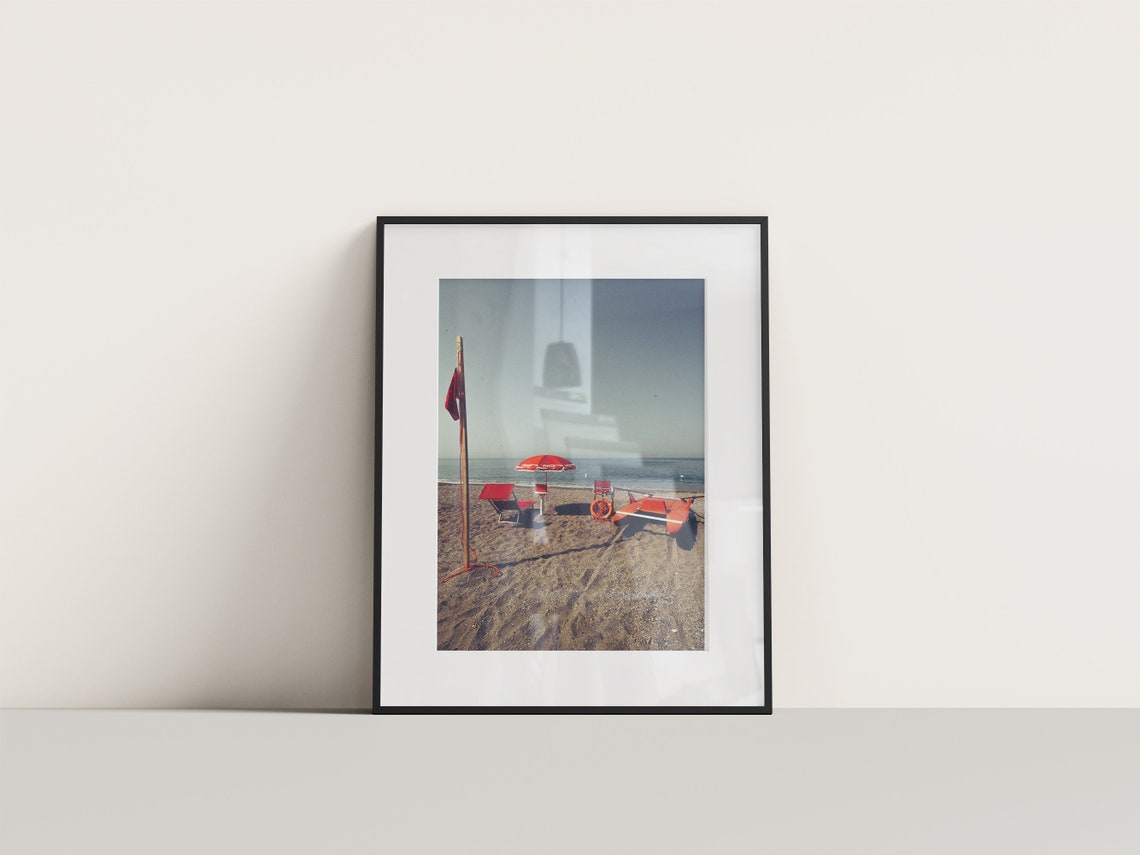 Coca Cola Umbrella Poster Printable Red Beach Images for - Etsy
