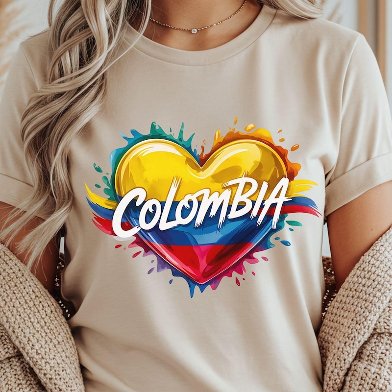 Colombia Flag Sweatshirt - Etsy