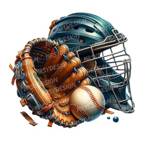 36 Watercolor Baseball Clipart Bundle, Baseball Field Clipart ...