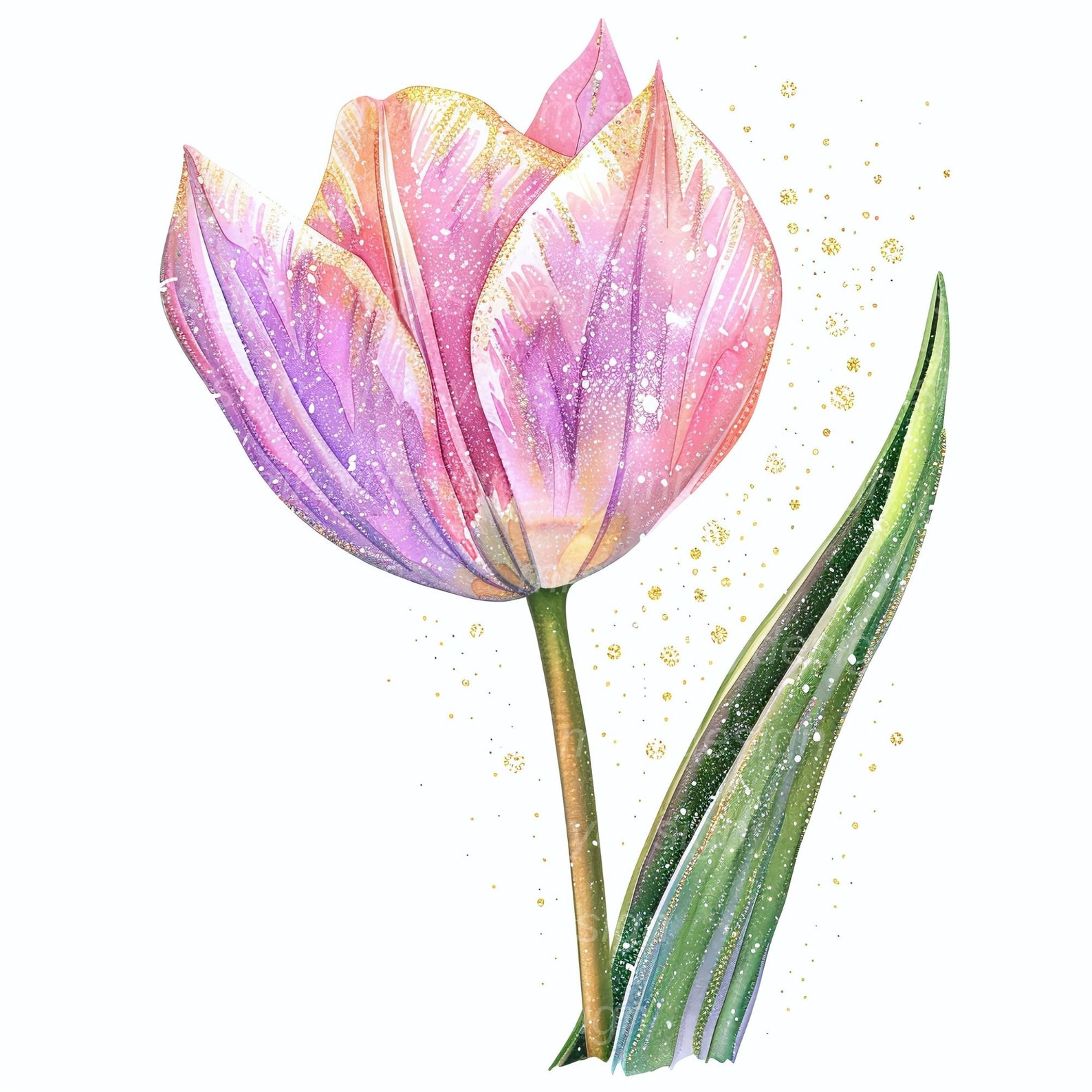 26 Birth Month Flower Tulip Clipart, Flowers Clipart, High Quality PNG ...
