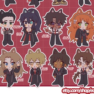 LIMBUS COMPANY Acrylic Charms - Etsy