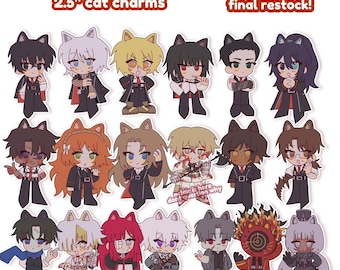 Limbus Company LCB Sinners - Identities Acrylic Charms(and Vergilius ...