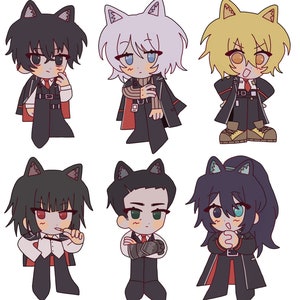 LIMBUS COMPANY Acrylic Charms - Etsy