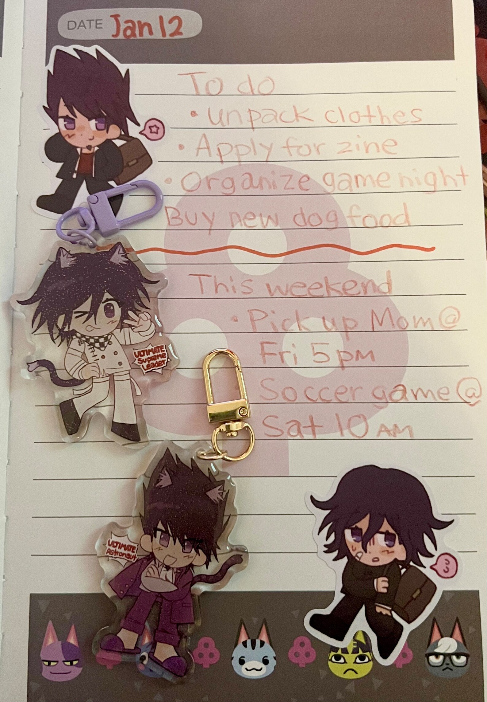 DANGANRONPA V3 - Pregame Sticker Sheet - Etsy