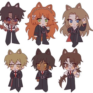 LIMBUS COMPANY Acrylic Charms - Etsy