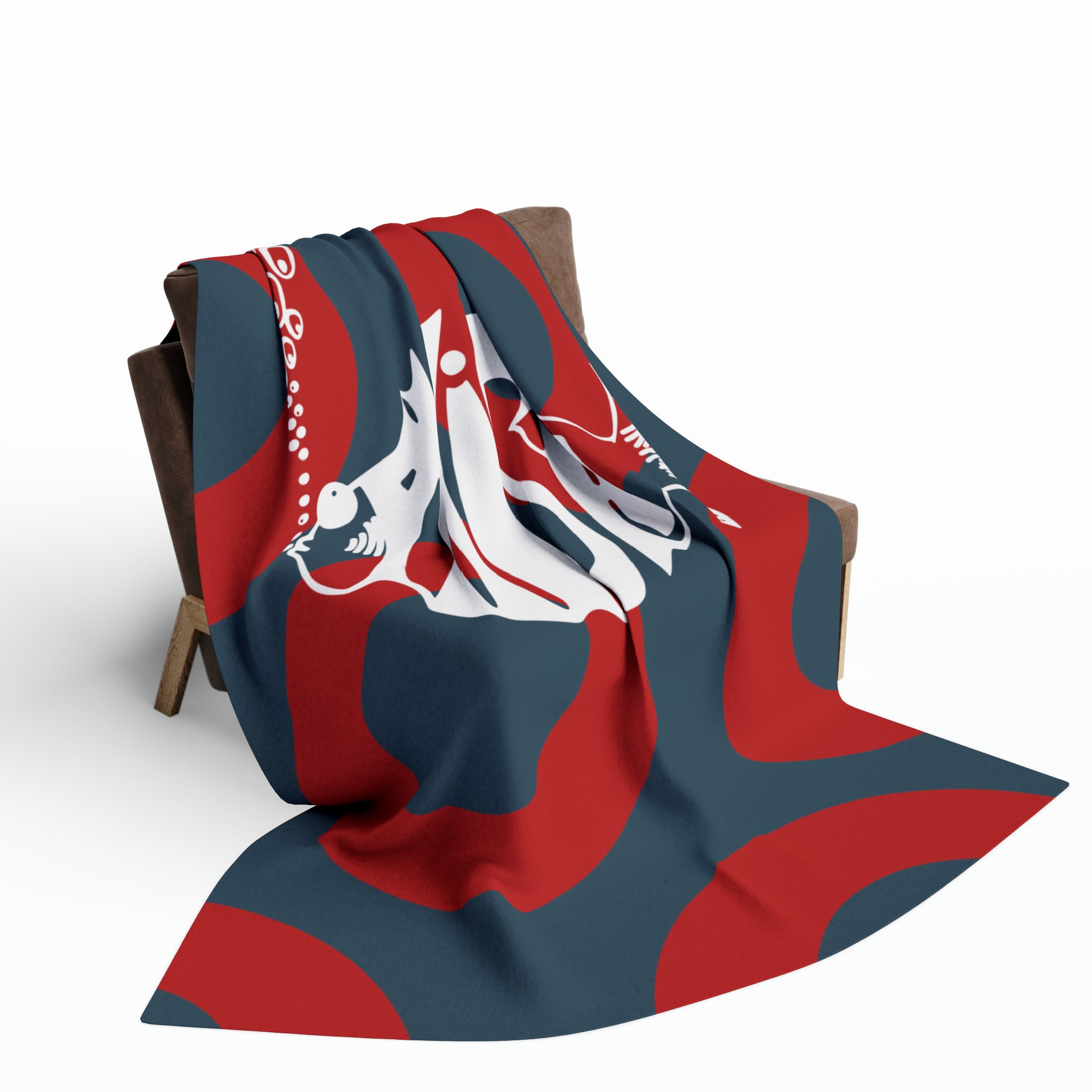 Full Color Phish Logo Knockout Fleece Blanket - Etsy