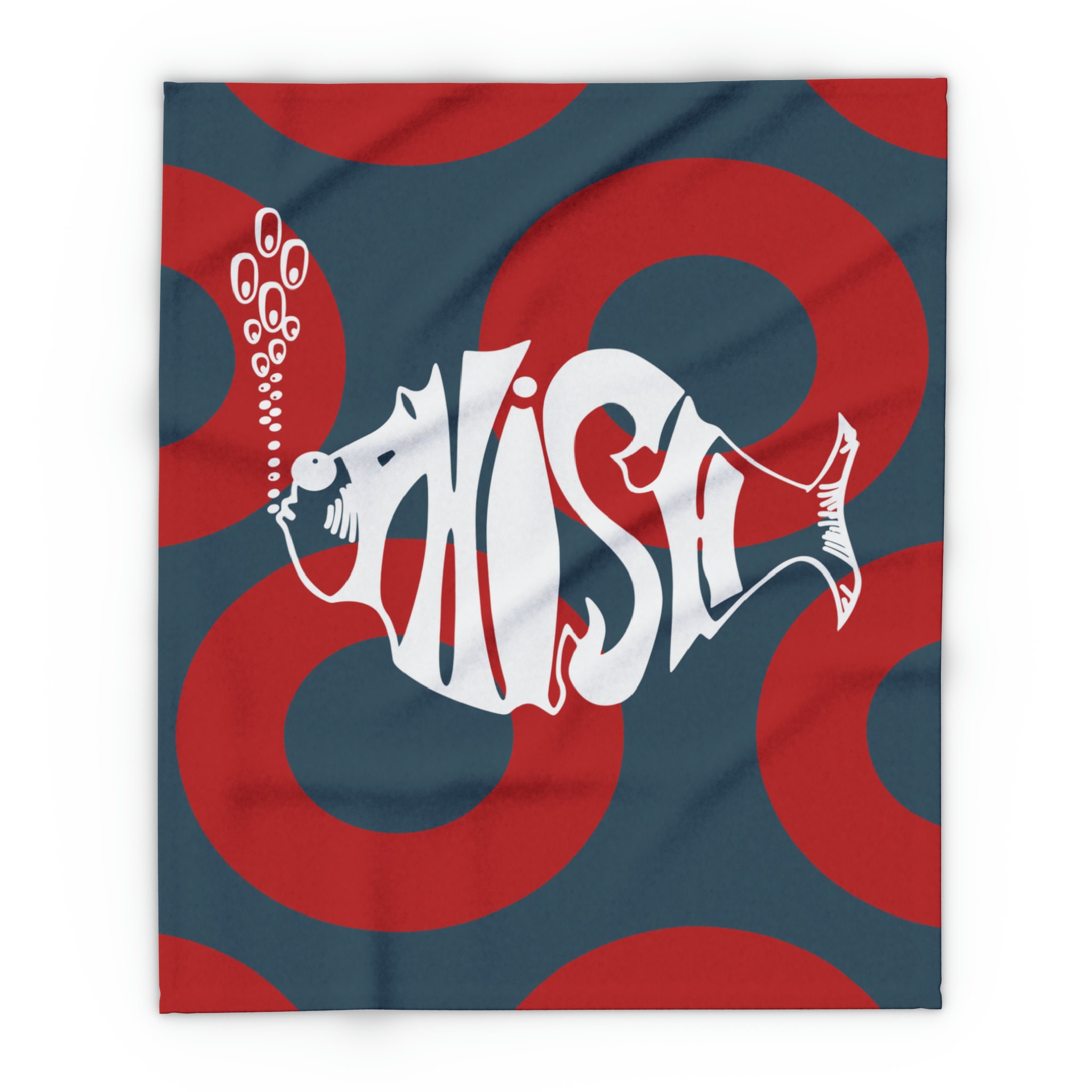 Full Color Phish Logo Knockout Fleece Blanket - Etsy