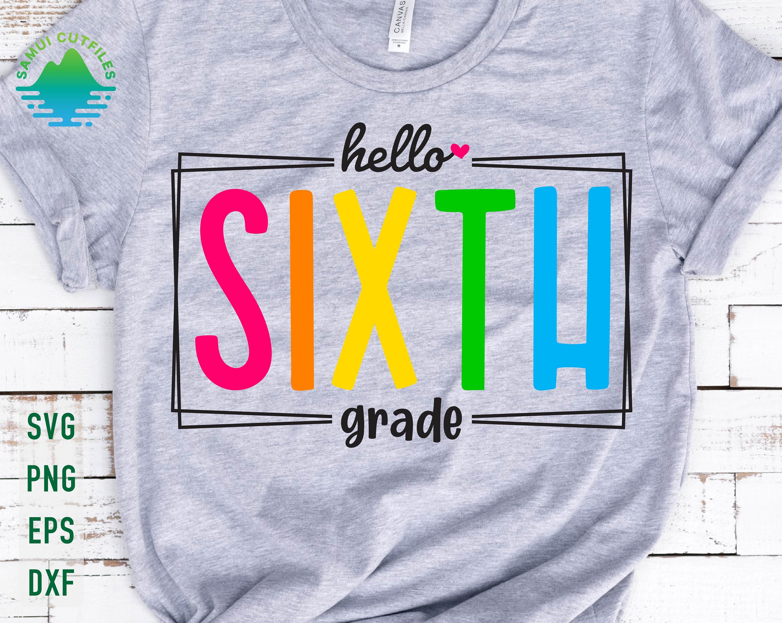 Hola Sexto Grado Svg Sexto Grado svg 6to Grado svg 1er Día - Etsy México
