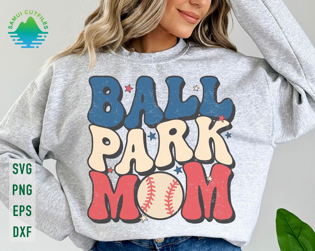 Ballpark Mom Svg, Play Ball Svg, Baseball Mama Svg, Baseball Svg ...