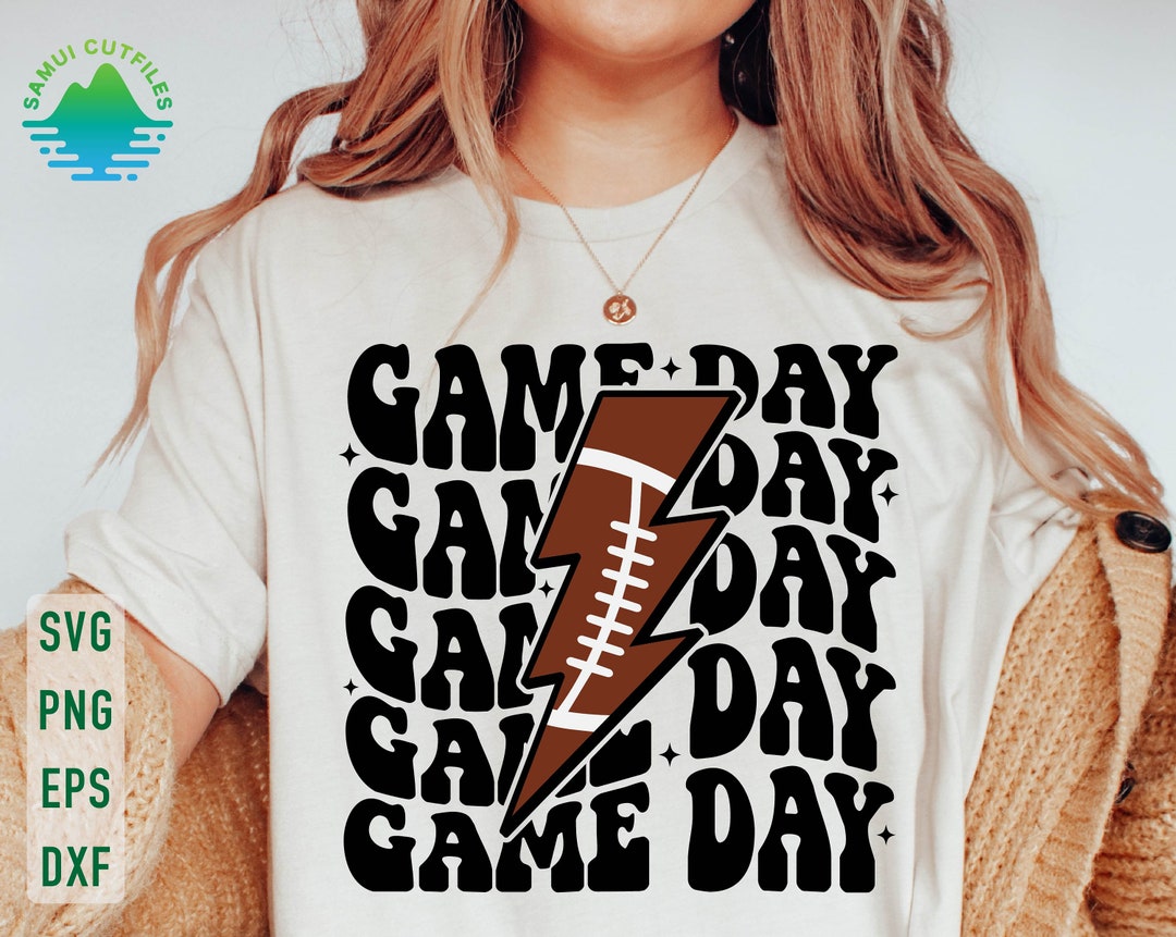 Game Day Svg, Football Game Day Svg, Football Vibes Svg, Football ...