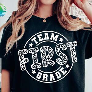 Team First Grade Svg, 1st Grade Svg, First Day of School Svg, 1st Grade ...