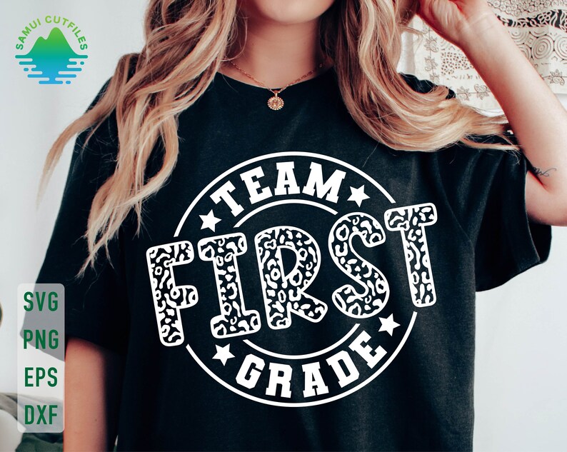 Team First Grade Svg 1st Grade Svg First Day of School Svg - Etsy