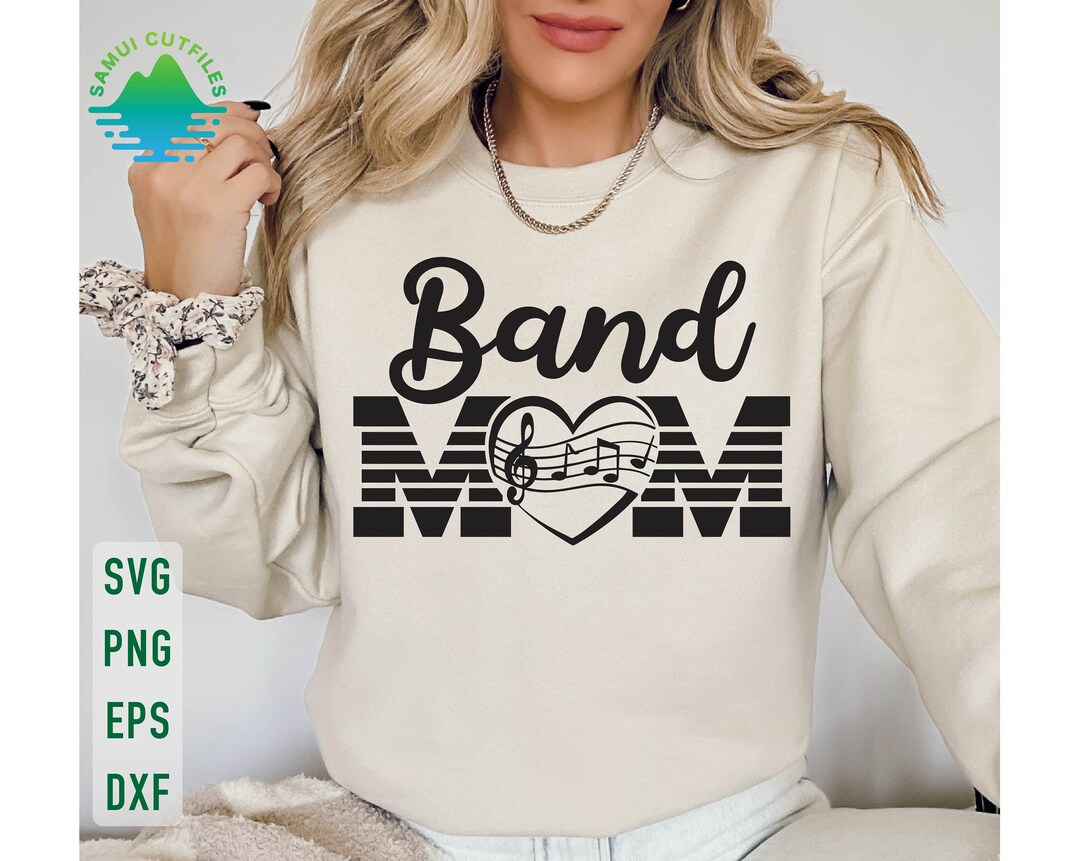 Band Mom Svg, Band Mom Png, Band Mom Gift, Senior Band Mom Svg, Music ...