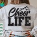 Cheer Life Svg, Cheerleading Svg, Cheer Mom Svg, Cheer Svg, Cheer Life ...